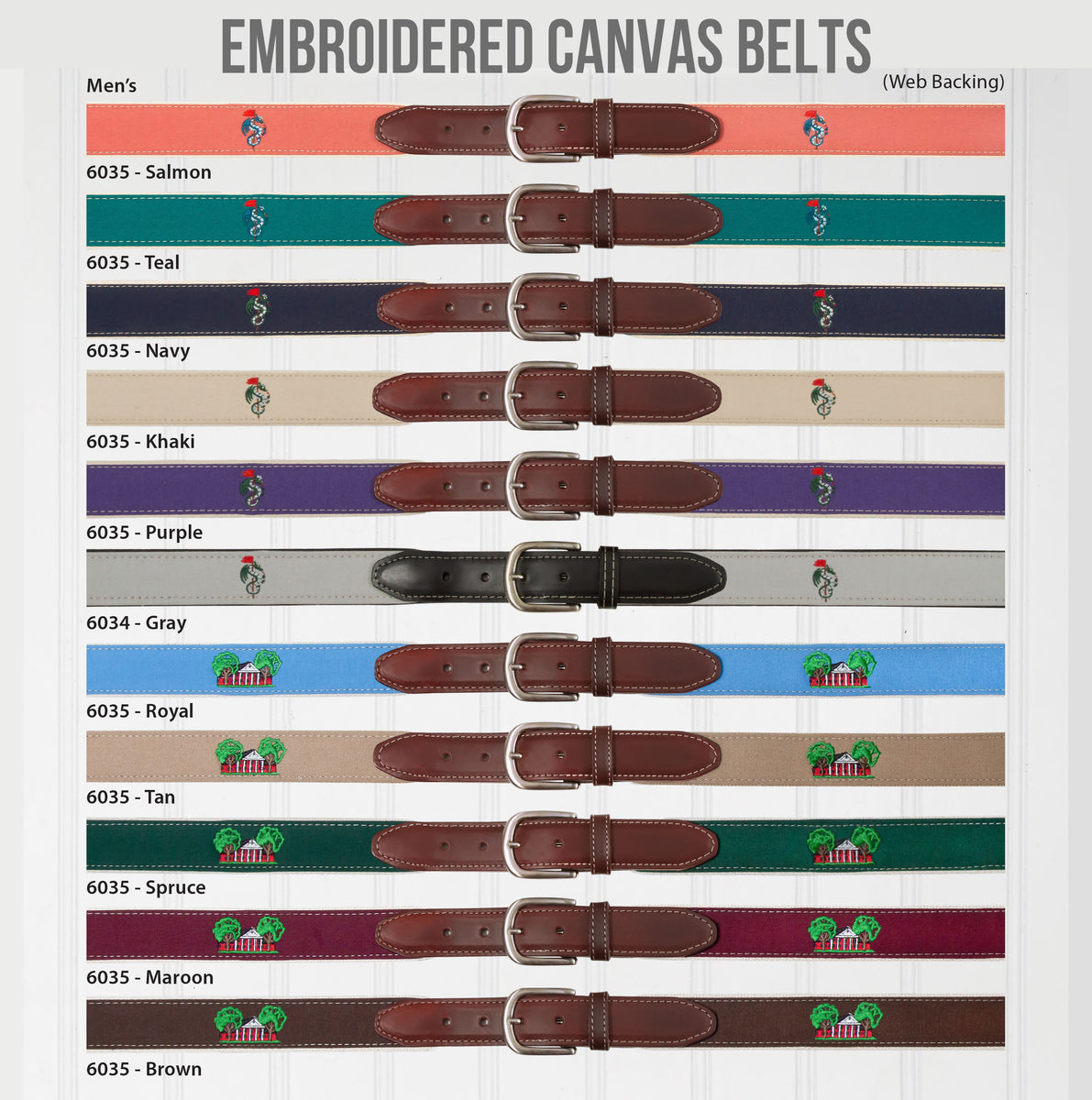 Embroidery Belts – YRI Designs