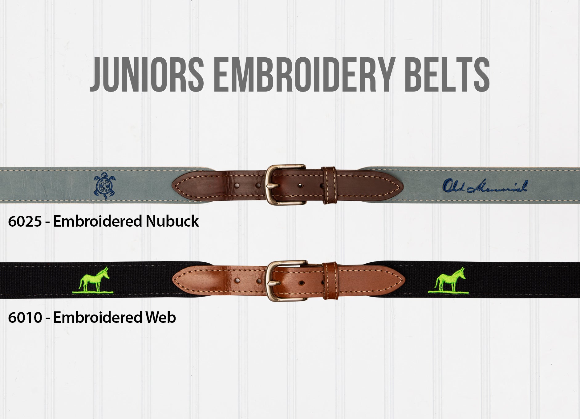 Embroidery Belts – YRI Designs